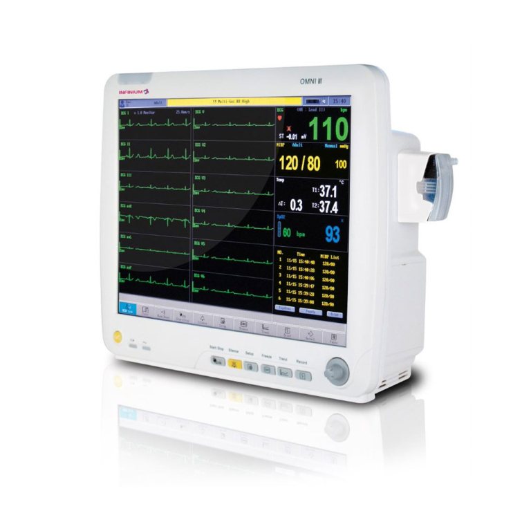 OMNI III™ High Acuity Patient Monitor - Infinium Medical