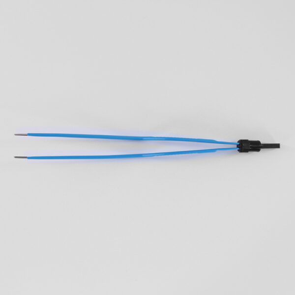 ESU Reusable 20cm Angled Bipolar Forceps with 2mm Tip - Infinium Medical